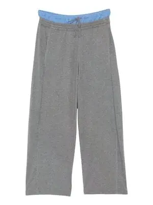 JNBY Contrast-waistband Trousers - Grey