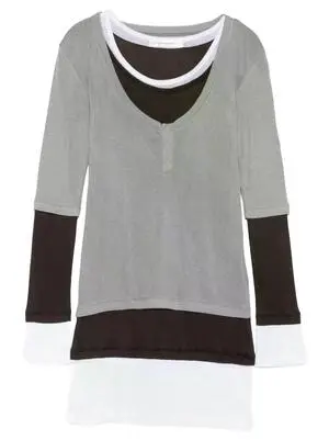 Gimaguas Gemma Layered Mini Dress - Grey