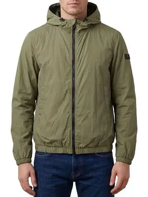 Peuterey Hooded Nylon Windbreaker - Green