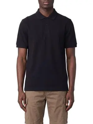 Fred Perry Cotton Polo Shirt With Logo Navy