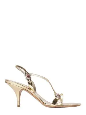 FERRAGAMO Heeled Sandal - Gold