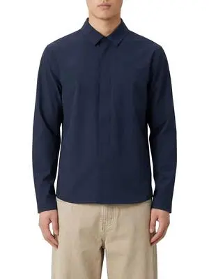 K-WAY Technical Fabric Casual Shirt - Blue