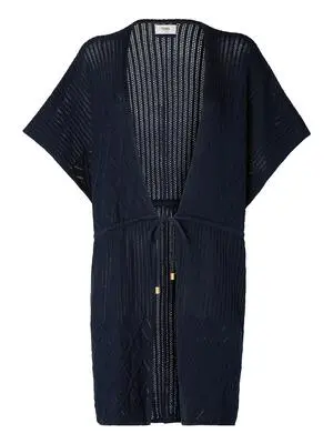 Fendi Ff Poncho - Blue