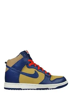 Nike Dunk High Sneakers - Gold