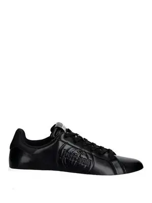 Just Cavalli Logo-embossed Sneakers - Black