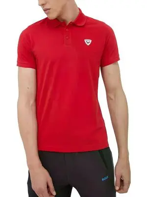 Rossignol Logo Polo Shirt - Red