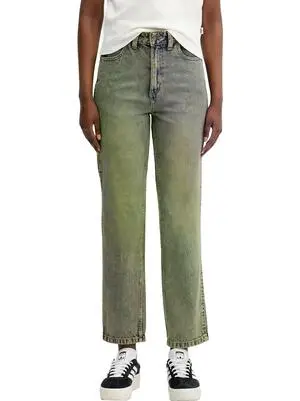 Dickies Patch Pocket Straight Leg Jeans - Neutrals