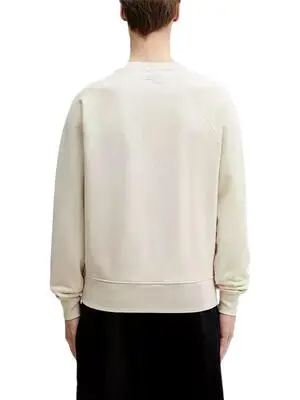 Filling Pieces Logo Embroidered Sweatshirt - Neutrals