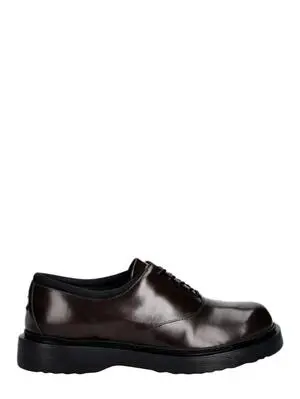 Filling Pieces Leather Derby Shoes - Brown