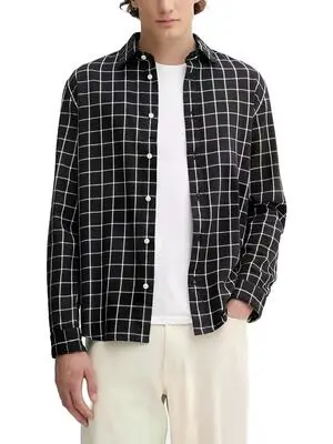 Marc O'polo Checked Button-up Shirt - Blue