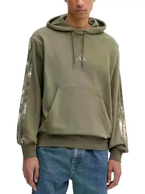 Adidas Logo-print Hoodie - Green