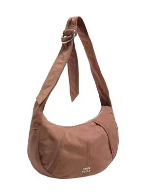 Bimba Y Lola Ring Strap Mini Bag Brown