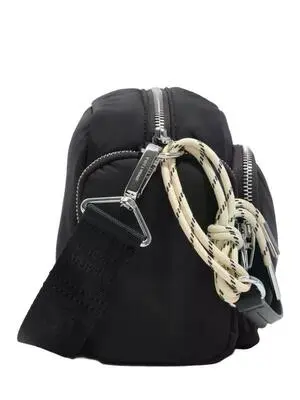 Bimba Y Lola Mini Zip Bag With Rope Detail - Black