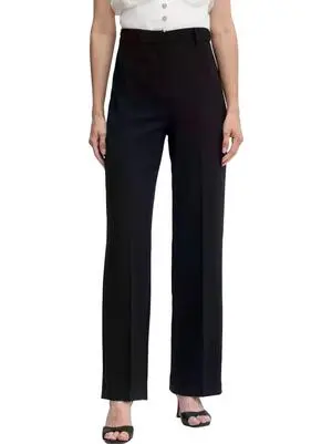 MORGAN Poya Wide-leg Trousers - Black