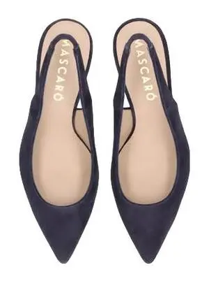 MASCARO Pointed Toe Slingback - Blue