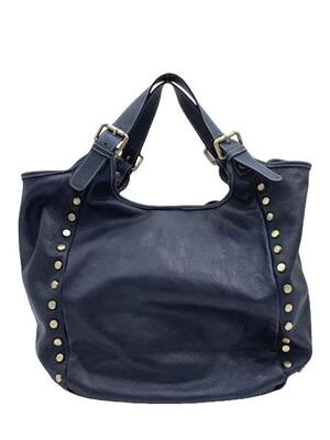 BOLSA NOVA Slouchy Studded Tote - Navy