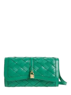 STELLA MCCARTNEY Stella McCartney Ryder Woven Faux Leather Wallet