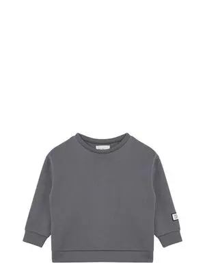 DOUUOD Cotton Blend Crew-Neck Sweatshirt