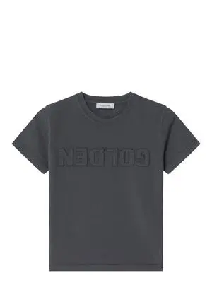 GOLDEN GOOSE T-shirt With Logo - Grey