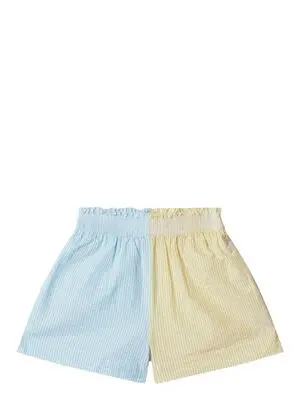 MC2 SAINT BARTH Color-block Striped Shorts - Multicolor