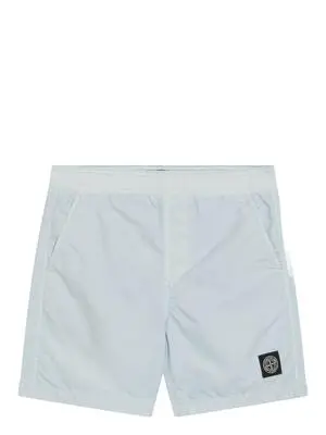 Stone Island Nylon Swim Shorts - Light Blue