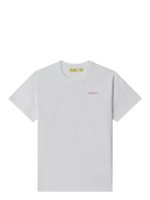 OFF-WHITE™ T-shirt With Logo Print - White