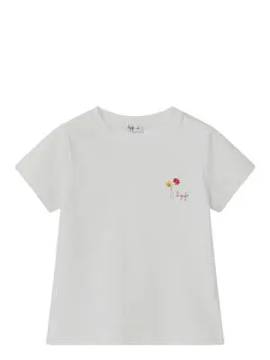 IL GUFO T-shirt With Embroidered Logo - White