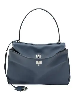 Balenciaga Rodeo Medium Smooth Calfskin Bag - Blue