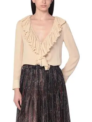 SAINT LAURENT Ruffled Blouse