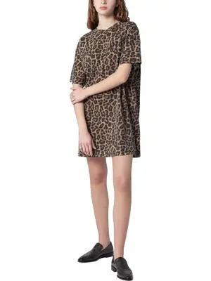 ANINE BING Beth Mini Dress - Brown