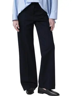 PT TORINO Francoise Cotton Blend Trousers
