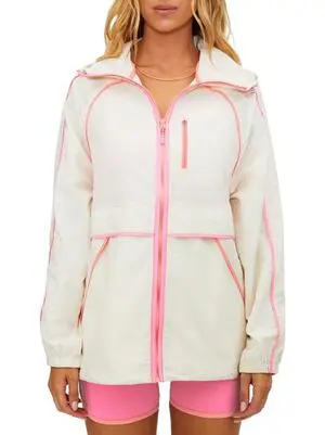 Beach Riot Hooded Nylon Jacket - Shoreline