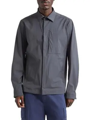 Herno Herno Tech Merino Shirt Jacket Iron