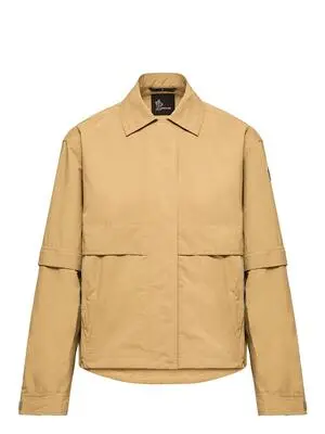 Moncler Moncler Grenoble Aubenas Convertible Shirt Jacket Beige