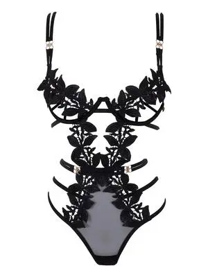 Bluebella Ophelia Open Bodysuit - Black