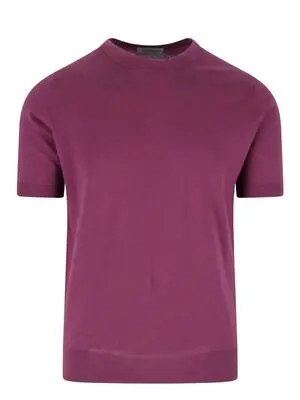 John Smedley T-shirt "kempton - Red