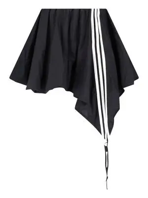 Y3 Asymmetrical "Balloon" Mini Skirt