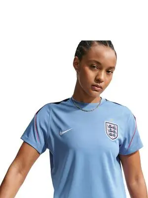 Nike England Strike Soccer Dri-fit Short-sleeve Top - Blue