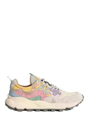 FLOWER MOUNTAIN Yamano Paneled Sneakers - Neutrals