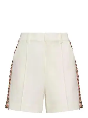 Cinq À Sept Lynn Trim Shorts - Neutrals