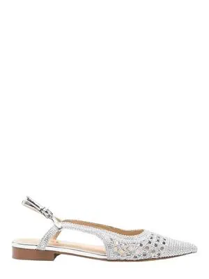 CHICONIC Crystal-embellished Mules - Silver