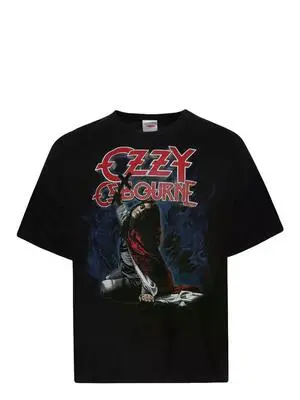 EARTHLING VIP Ozzy Graphic-printed T-shirt - Black