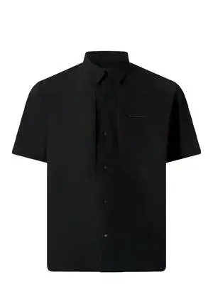 Champion Short-sleeved Button-up Shirt - Black