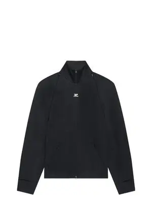 COURREGES Logo-detail Sweatshirt - Black