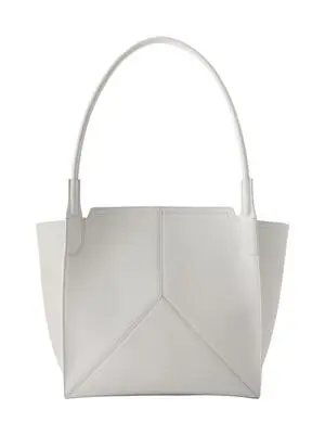 Victoria Beckham The Victoria Soft Mini Tote Silver