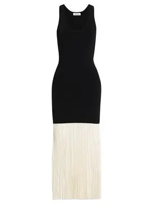 Simkhai Zaden Layered Maxi Dress - Black