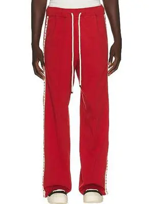 NAHMIAS Novelty Track Pant - Ruby