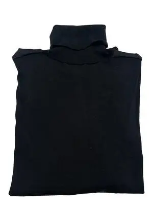 DECADRE Turtleneck Wool And Silk Sweater