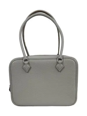 Hermès Plume Chevre Gris Perle - Grey