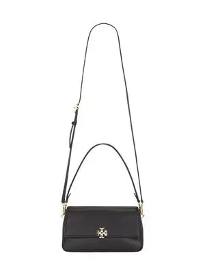 Tory Burch Charlie Soft Small Shoulder Bag - Black